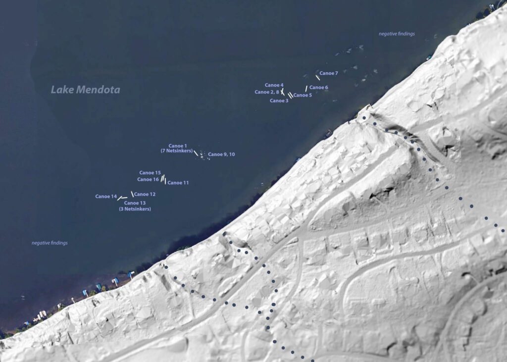 A Hidden Canoe Cache Beneath Lake Mendota Redefines Early Engineering ...