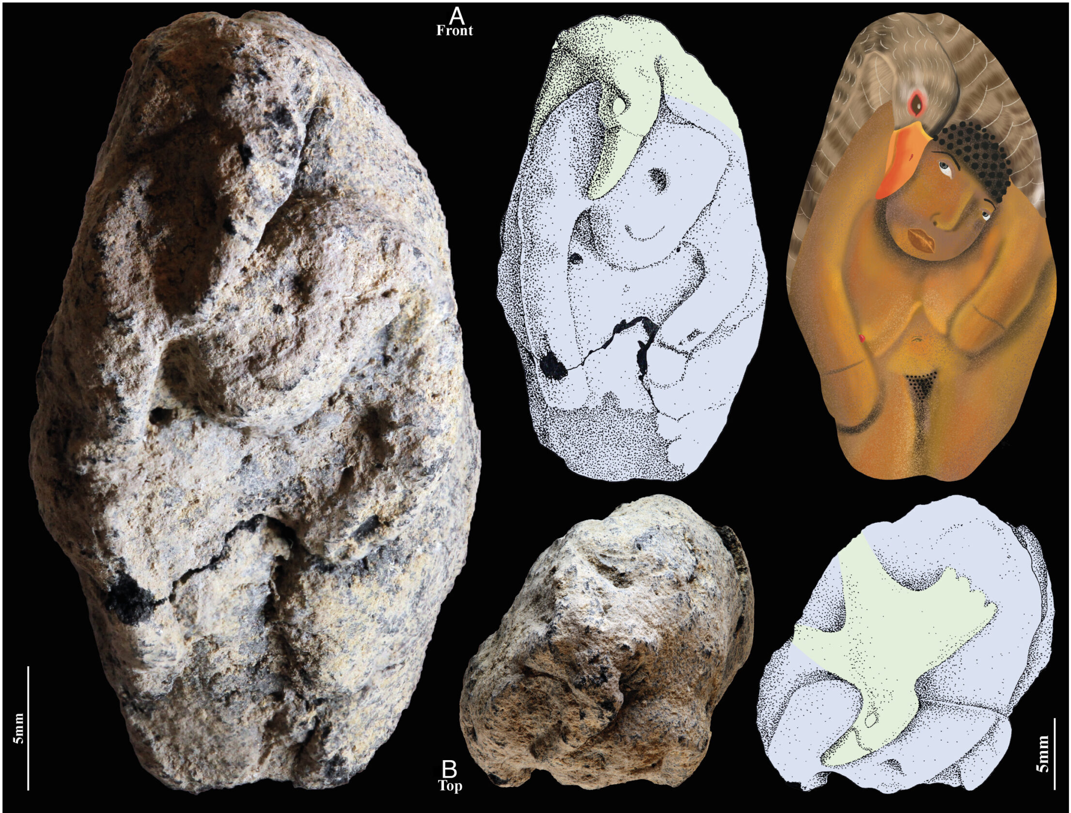 Long Before Zeus and Leda, Natufian People Crafted a 12,000-Year-Old ...