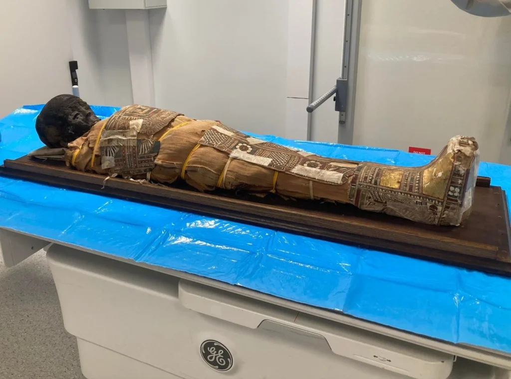 2,000-Year-Old Egyptian Child Mummy Conceals Secret Object on Its Chest ...