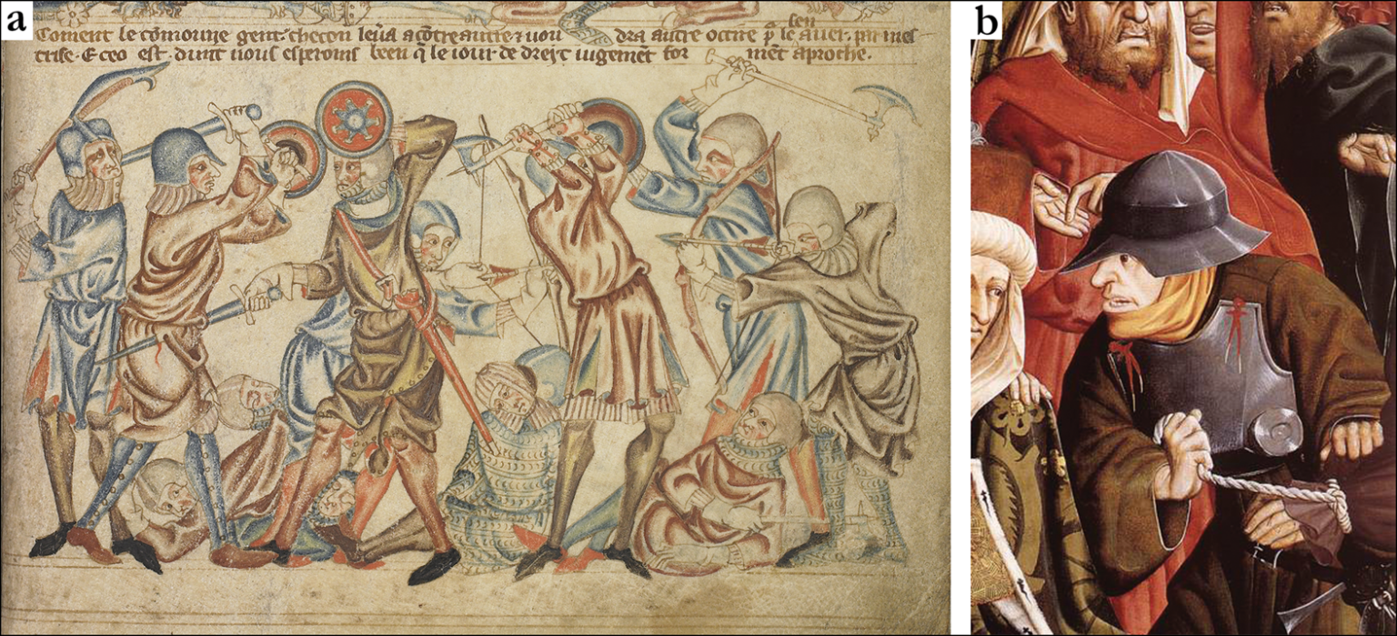Helmets Once Thought to Be Ancient Reveal a Medieval Secret Beneath ...
