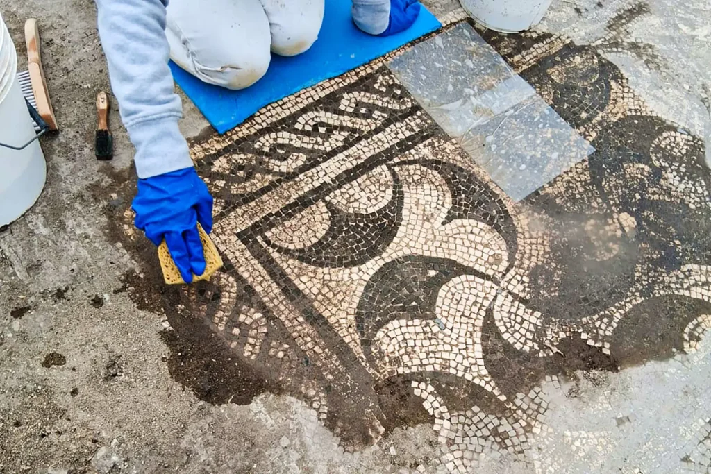 Illegal Dig Leads Archaeologists to Roman Imperial Villa with Mosaics ...